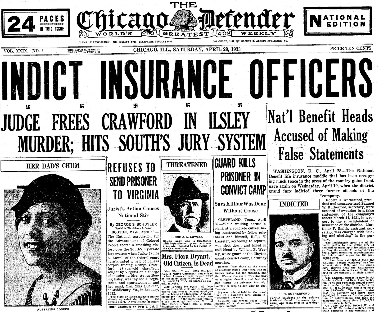 The rise and fall of Samuel Rutherford's National Benefit Life ...