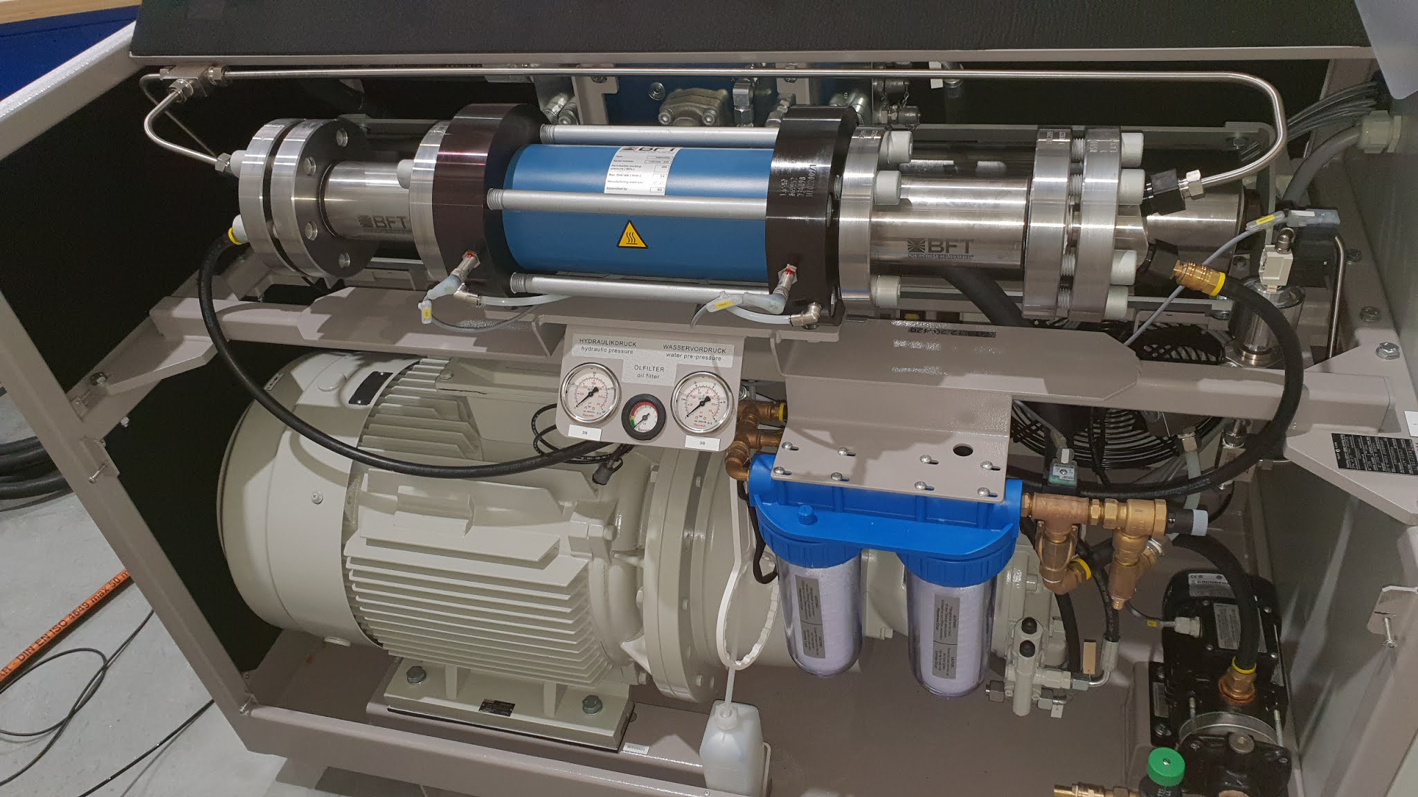 Borawski Krzysztof: Water Jet PRIMUS 184 INTERMAC - moja instalacja