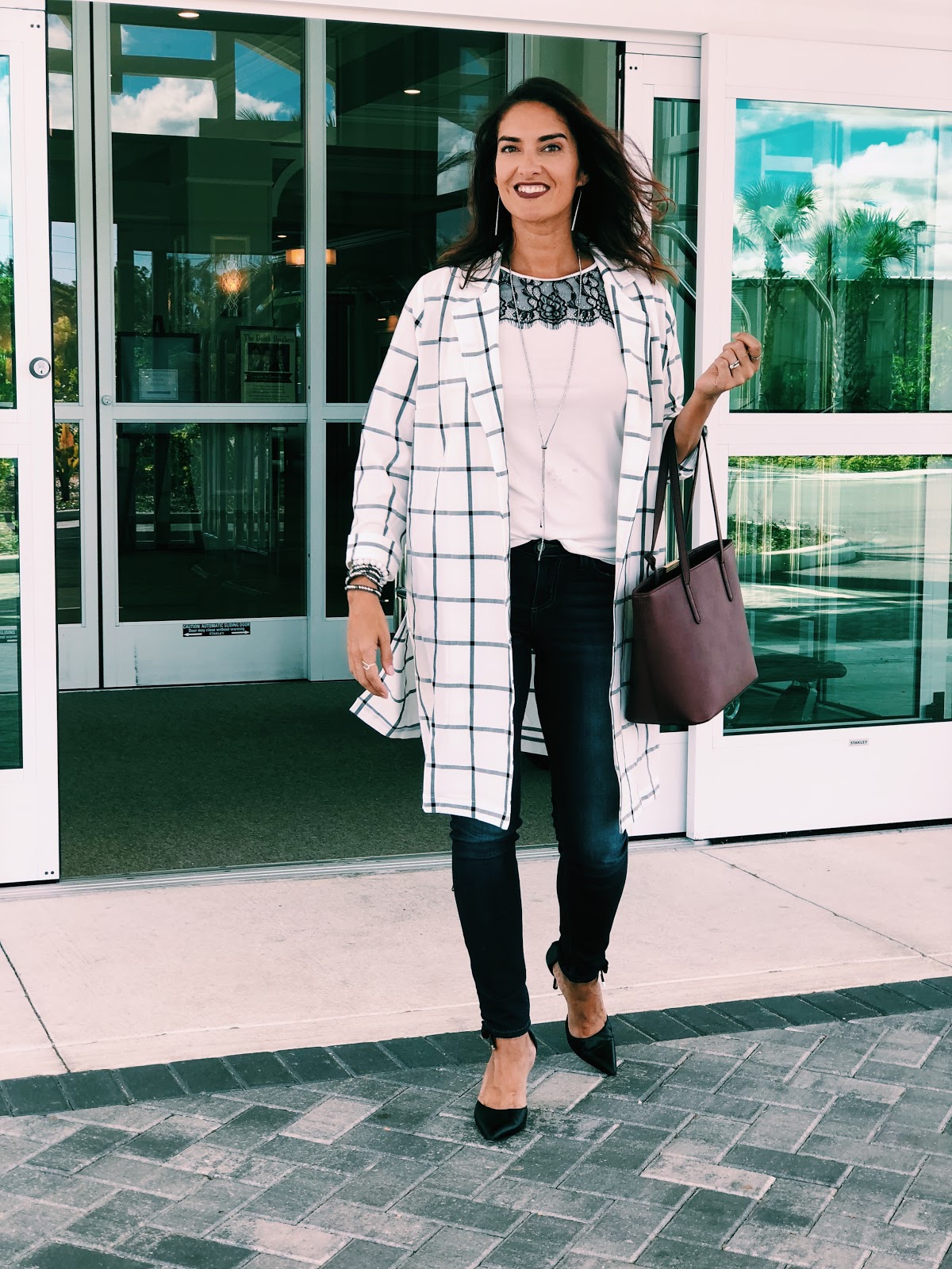Positively Posh in Plaid: Two Ways to Style Windowpane Plaid | Granola ...
