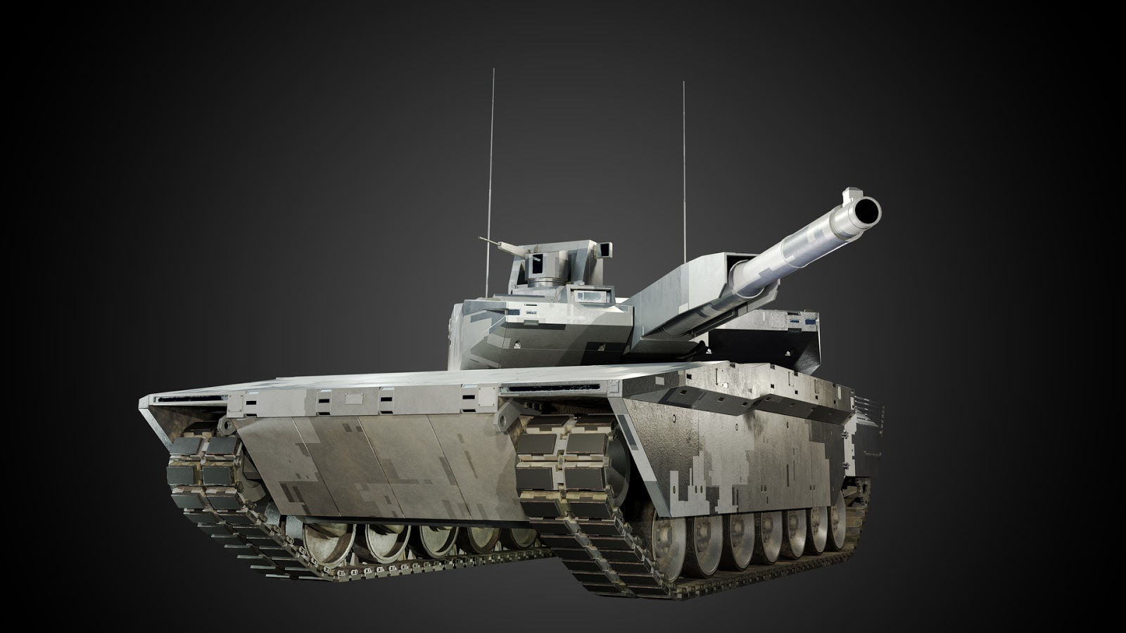 SNAFU!: Werecat - "Leopard 3 like" Nato Tank...Concept Art by Marcel ...