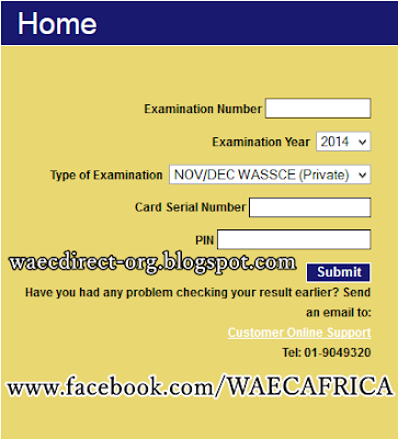 WAEC RESULT - Waec Result May/June 2015 | Waecdirect-org