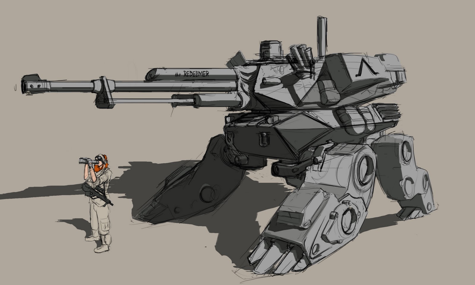 A Work In Progress: Bear Claw Tank Mech