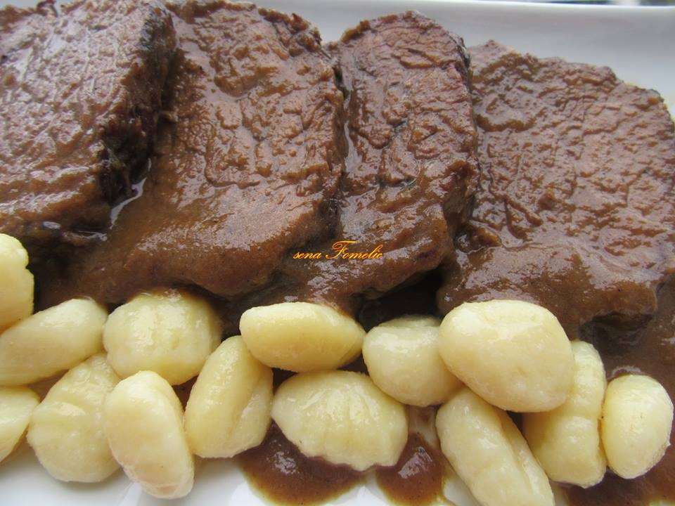 Moja pašticada / Beef clod (shoulder) prepared Dalmatian way