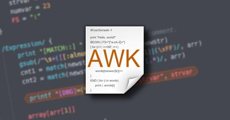 Examples of Awk Command in Unix - Part 2 | LPI Central