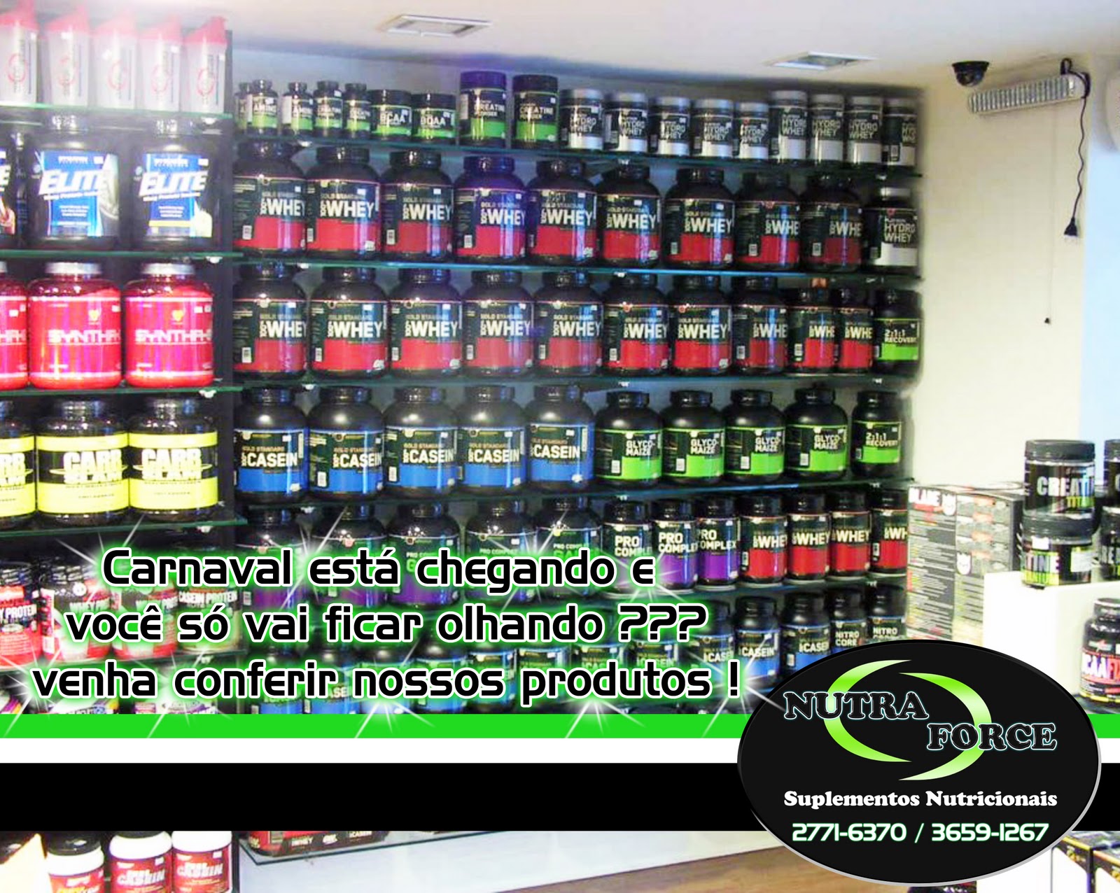 Nutra Force Suplementos: Pós Treino