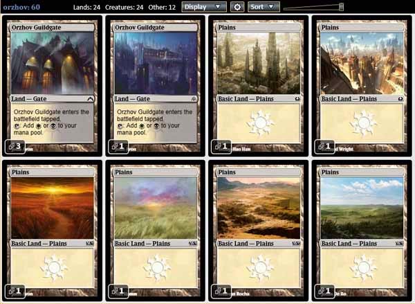 Magic the Gathering Adventures: [Standard] RTR to Theros set Orzhov ...