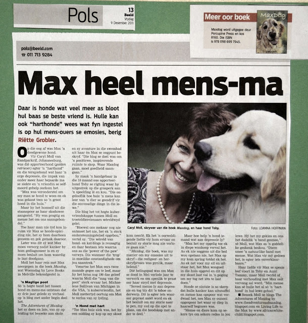 LIVING LIFE TO THE MAX: MAXDOG, THE BOOK!!!