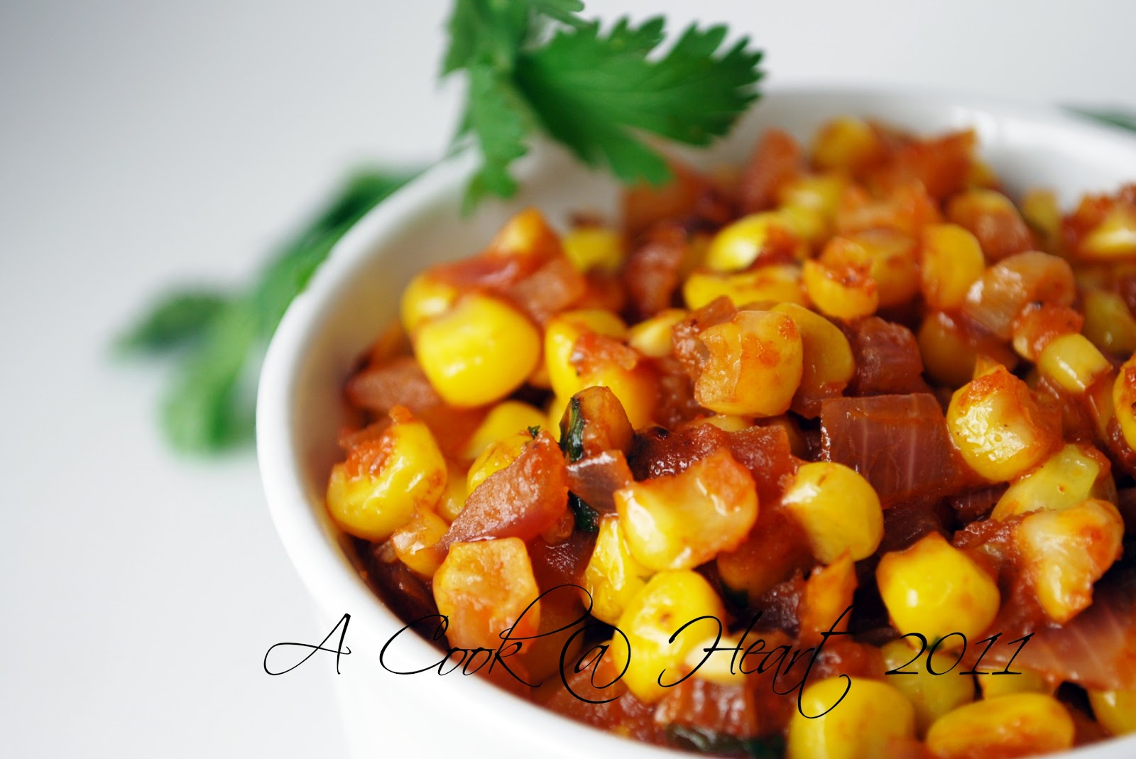 A Cook @ Heart: Masala Corn