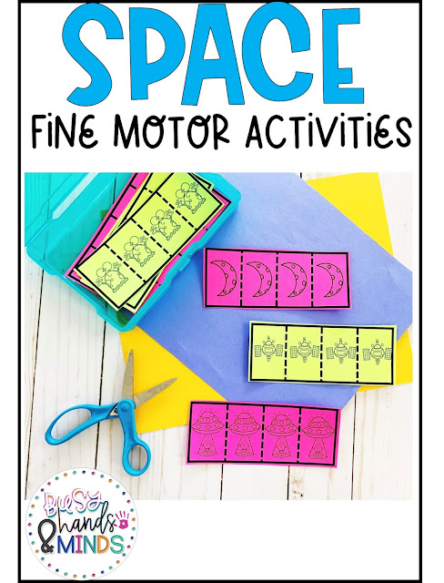 Space Fine Motor Activities for Preschool | Busy Hands and Minds