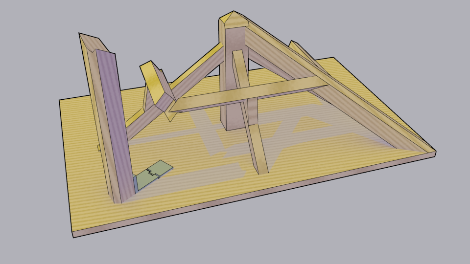 Stereotomy: A Carpentry Model