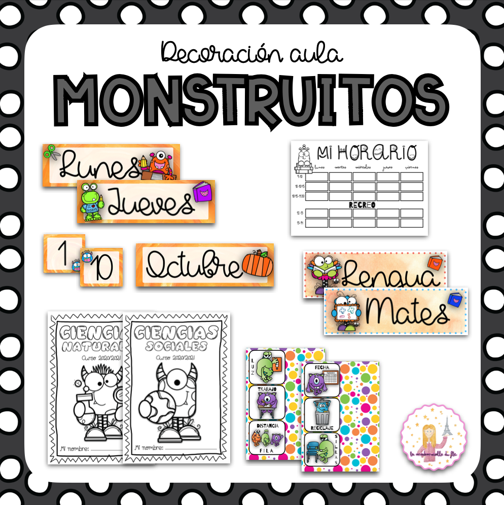 Temática aula: Monstruitos