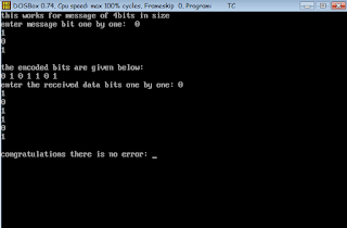 Search4notes: C program for hamming code generation for error detection ...