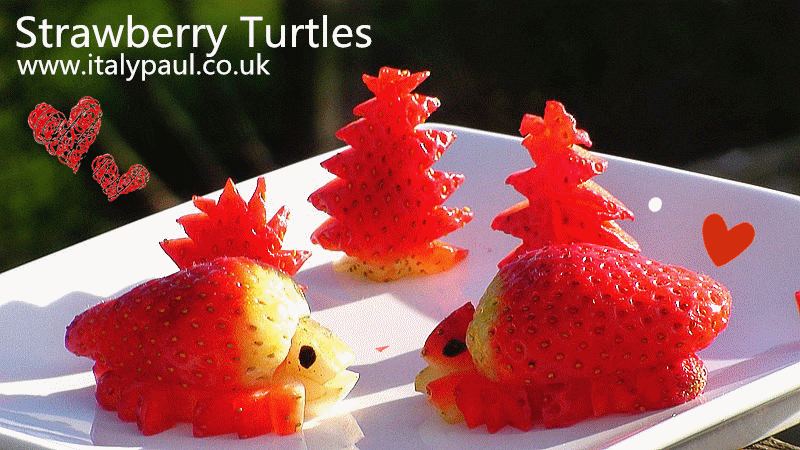 ItalyPaul - Art In Fruit & Vegetable Carving Lessons: Art In Strawberry ...