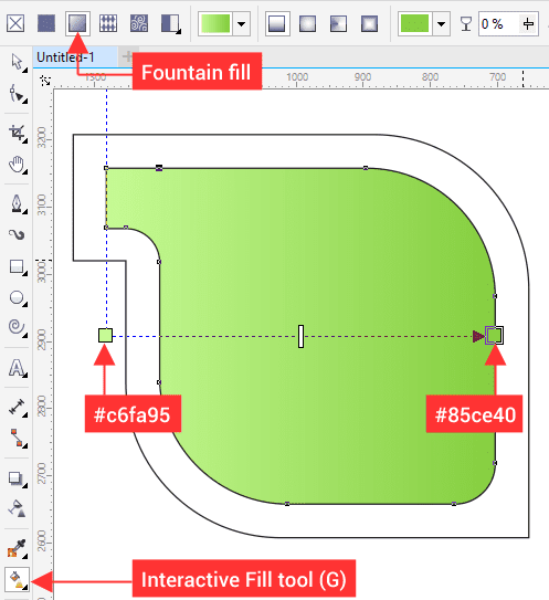 Membuat Logo Linux Mint dengan Coreldraw - Sandesain