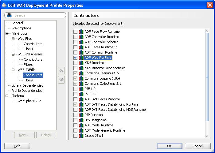 Problem While Deploying Oracle Adf Application Javalangclassnotfoundexception Oracleadf