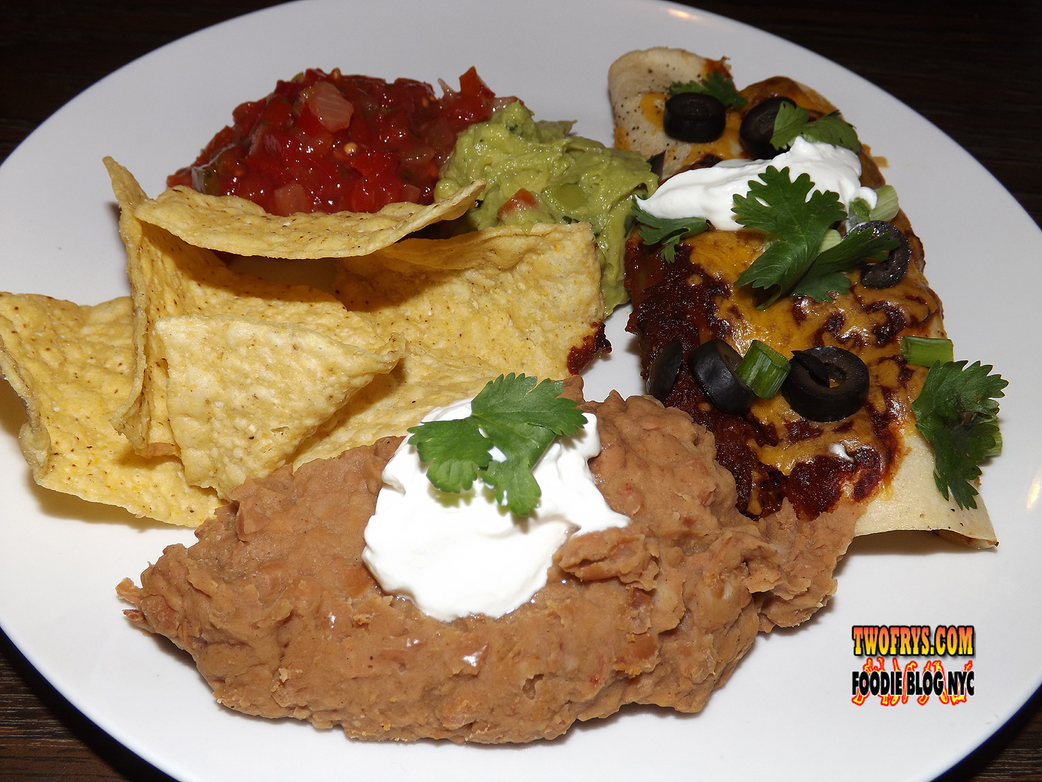 Two Frys: Enchiladas Rojas (Red Enchiladas)