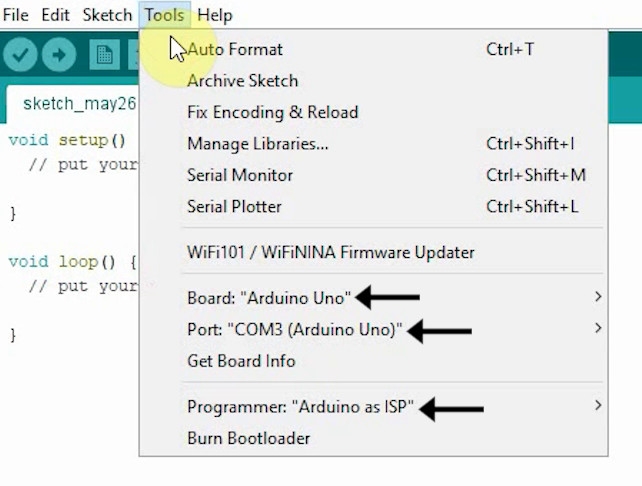 How To Bootload Atmega328p Using Two Arduino Uno Ardu