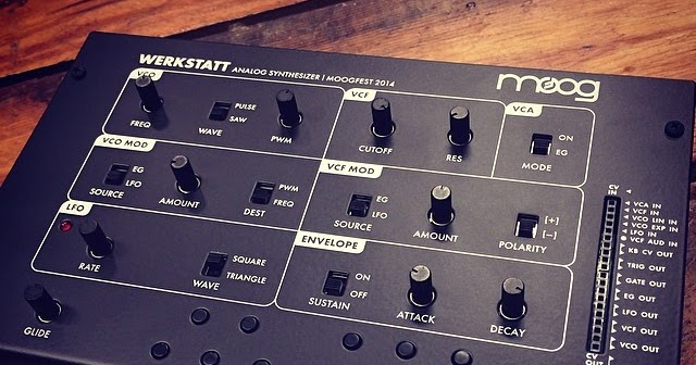 MATRIXSYNTH: New Moog Werkstatt Hardware Desktop Synthesizer Coming to ...