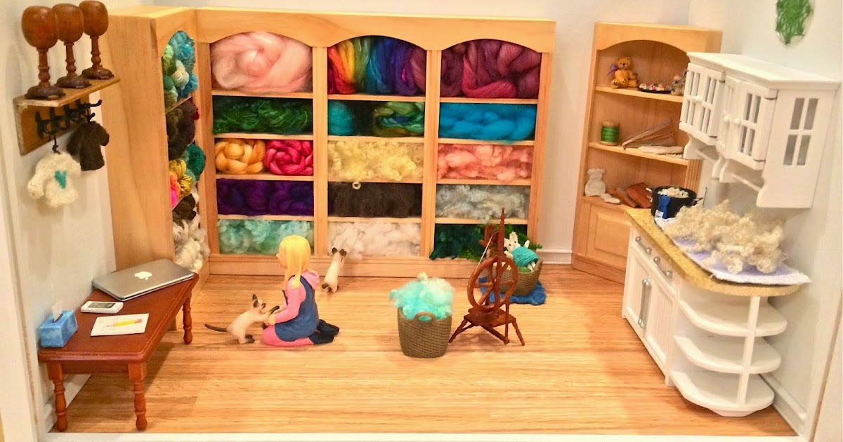 Stash Enhancement: Miniature Fiber Room - Maybe The Coolest Project I ...
