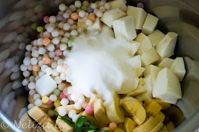 Instant Pot Ilonggo Ginat-an or Linugaw or Taro Tapioca Coconut Dessert