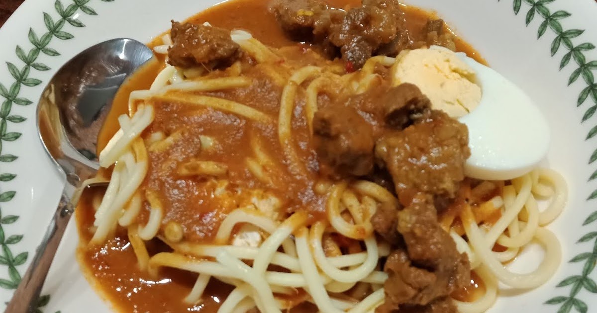 SAHUR 8 PUASA.. MEE REBUS DAGING