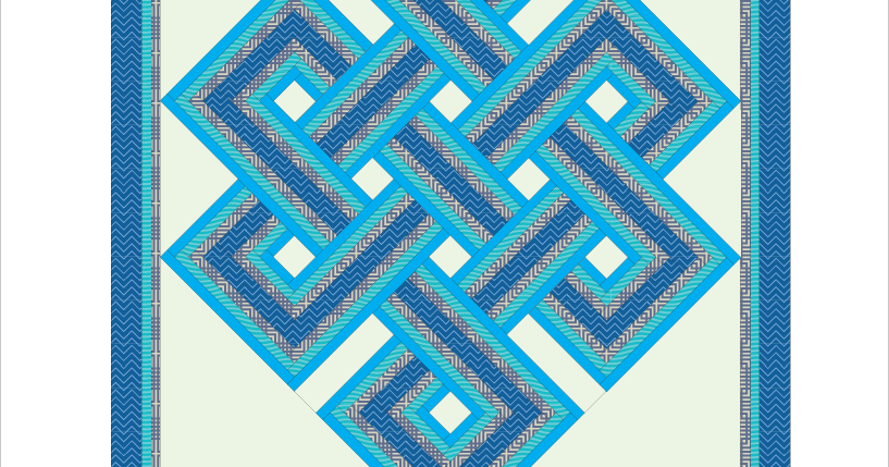 Shawkl Designs: New Pattern - Celtic Candy Stripe