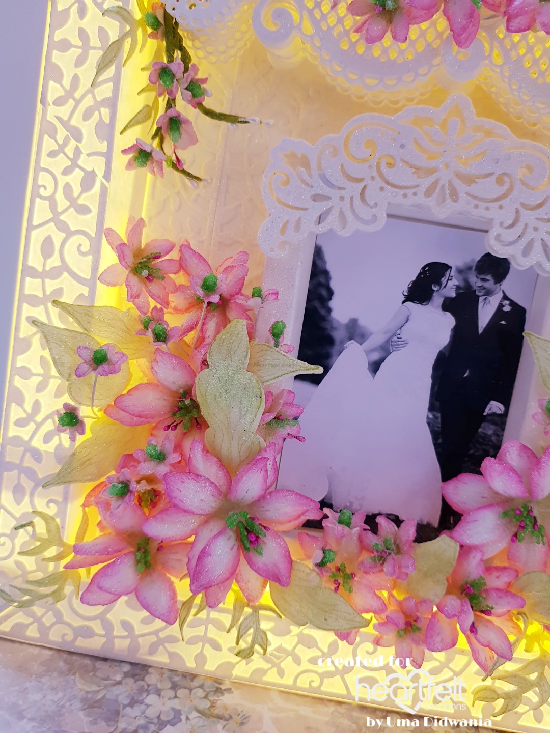 Little Rosebud craft: WEDDING FRAME