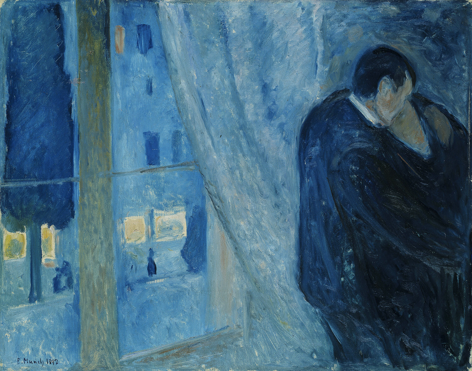 Edvard Munch | Il bacio, 1897 | Fine Art Masters
