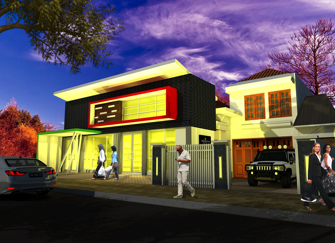 25 Model Desain Toko Minimalis Modern Terbaru 2018 Model Desain Rumah