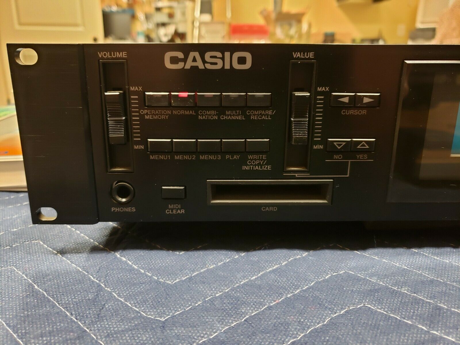 MATRIXSYNTH: Casio VZ-10M Synthesizer Module SN 000696 w/ Original Box ...