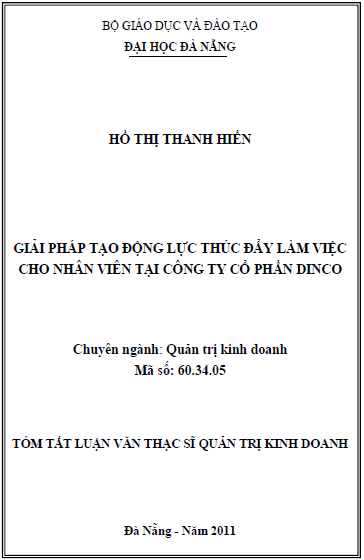 Giải Pháp Tạo động Lực Thúc đẩy Làm Việc Cho Nhân Viên Tại
