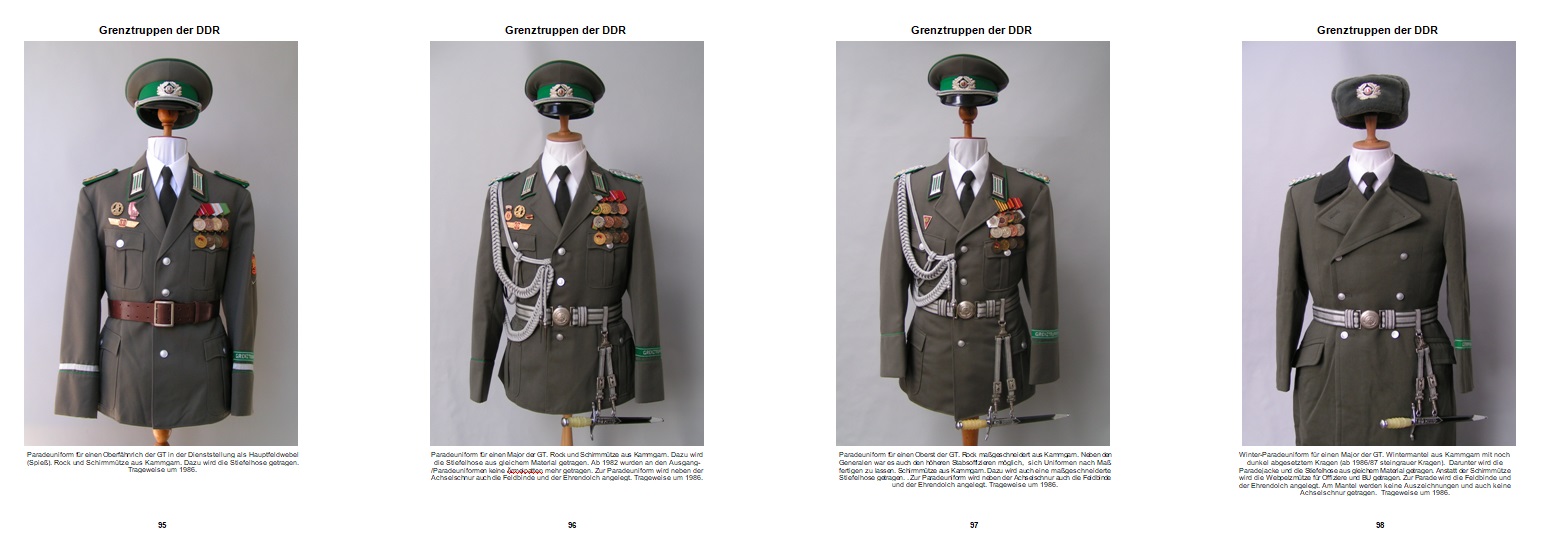 DDR Uniformen, Ausrüstung und Abzeichen: Buch "Uniformen der DDR ...