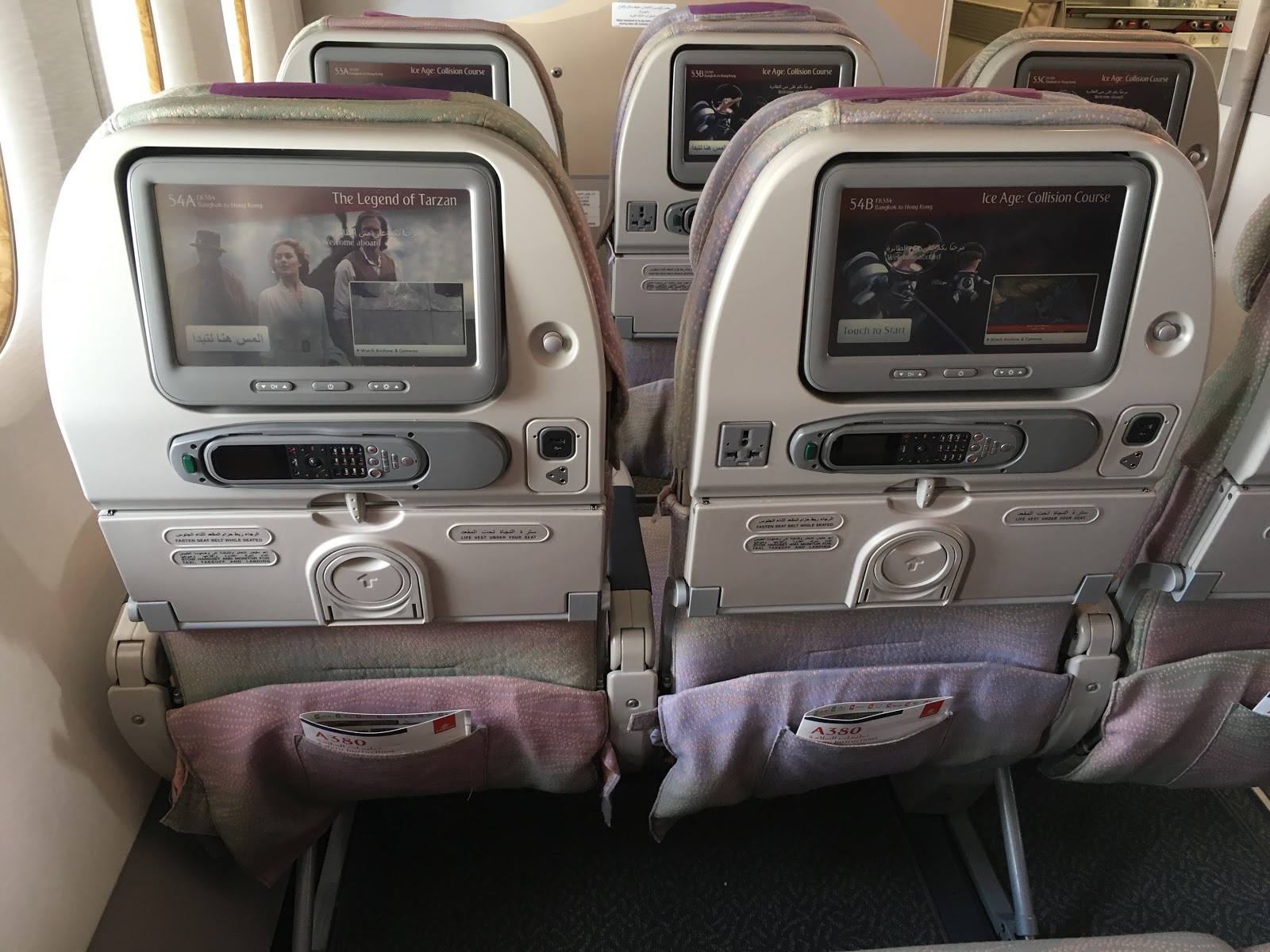 Фаси Чан 花士陳 の 旅遊體驗: [飛行分享] 阿聯酋航空 Emirates HKG BKK EK384/385 經濟艙