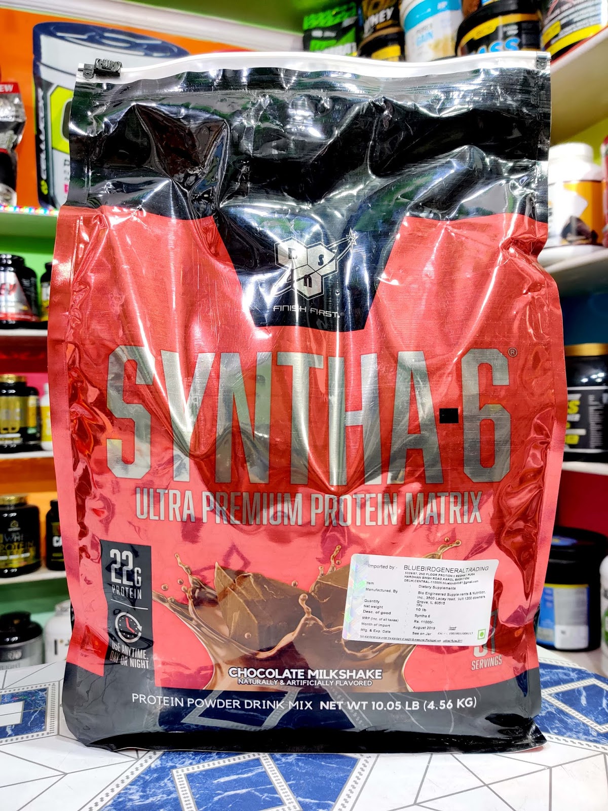 BSN, Syntha-6, Protein Powder 10 lbs - NCRFS