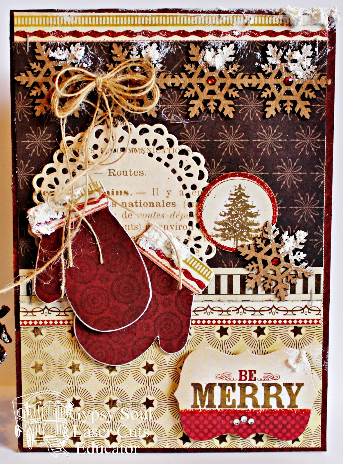 GSL Cuts: Merry Christmas Cards by Pam Bray