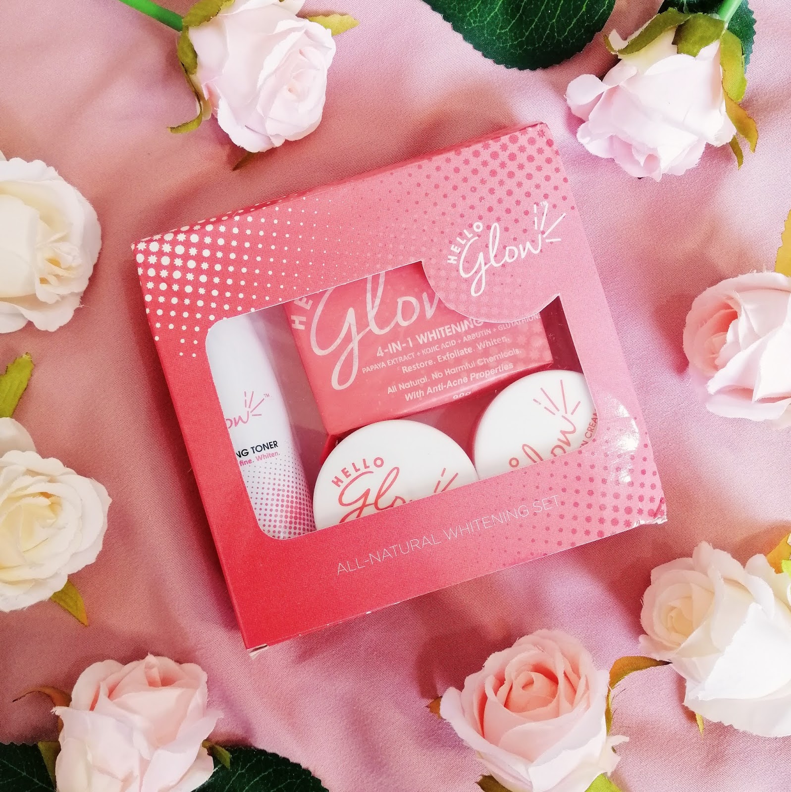 Lucky Citrine: Review: Hello Glow All-Natural Whitening Set