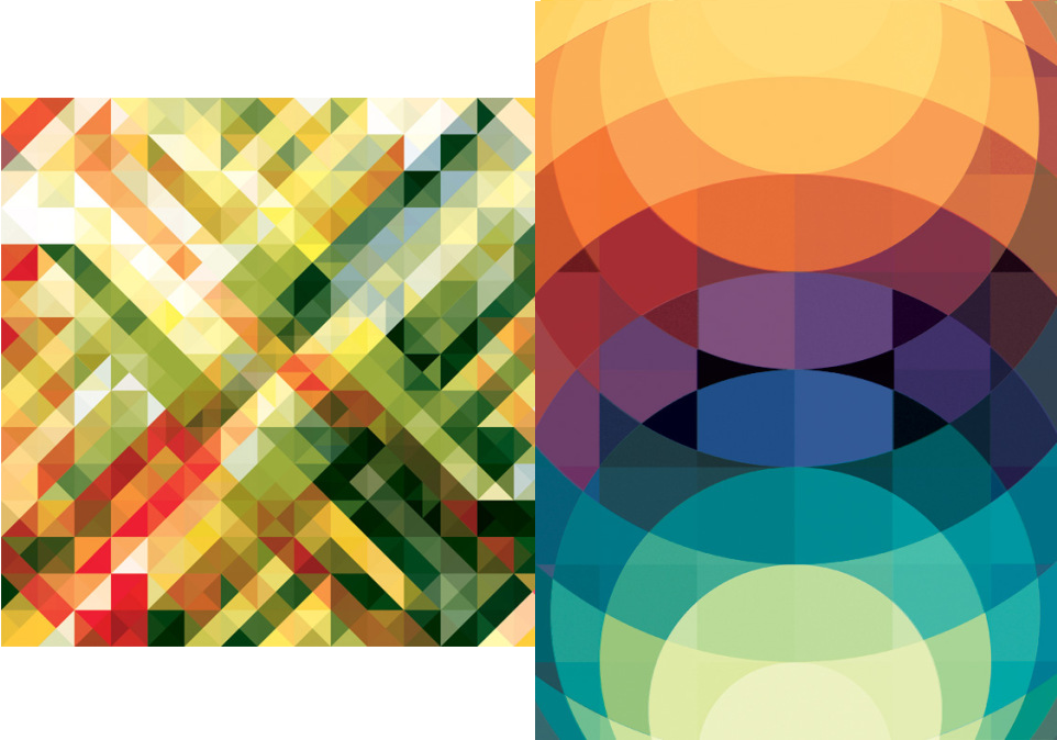 Color Theory: Plate No. 6 : Patterns and Color Harmonies