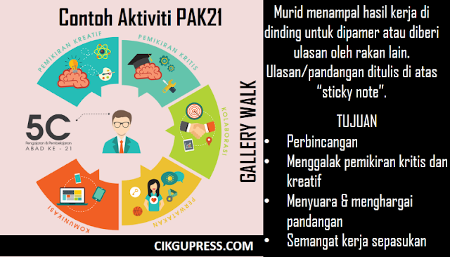 5 Contoh Aktiviti PAK21 Digariskan KPM