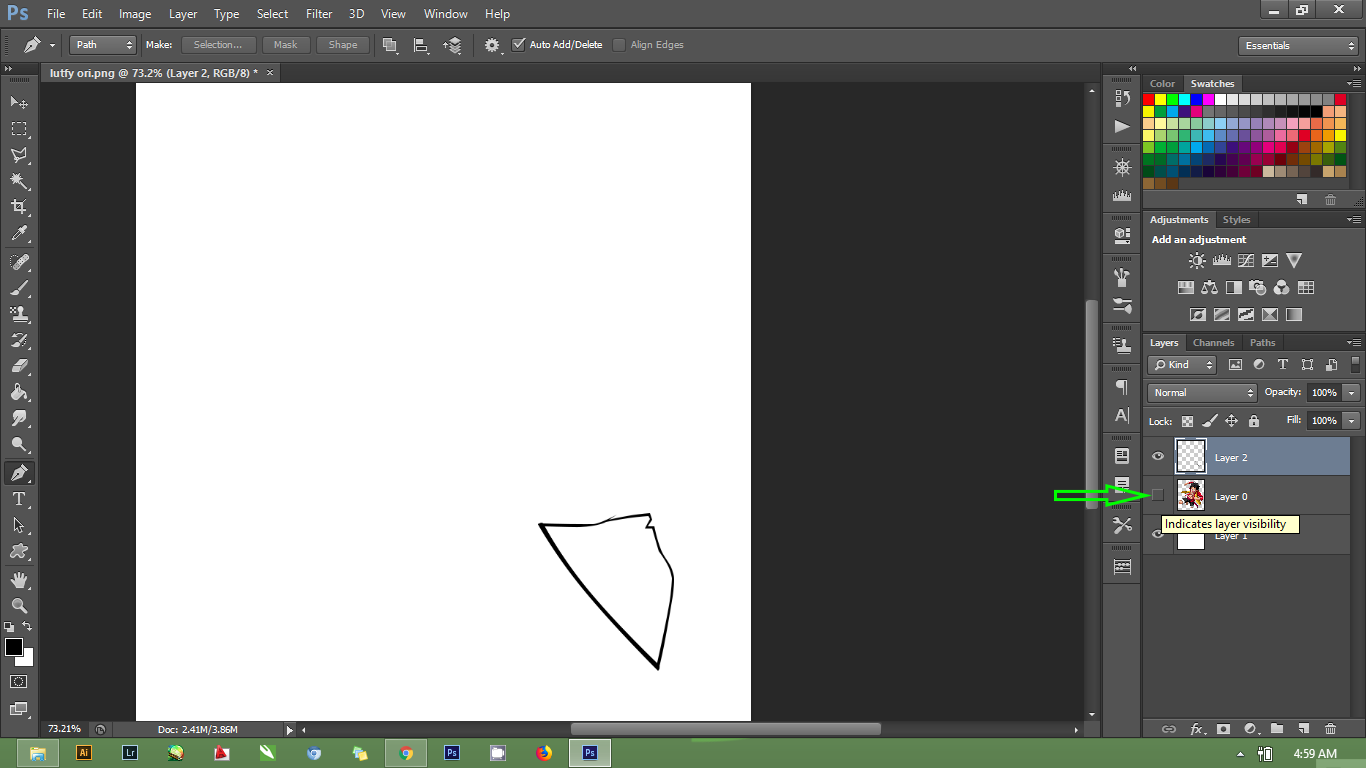 Tutorial Vector Line Art Photoshop