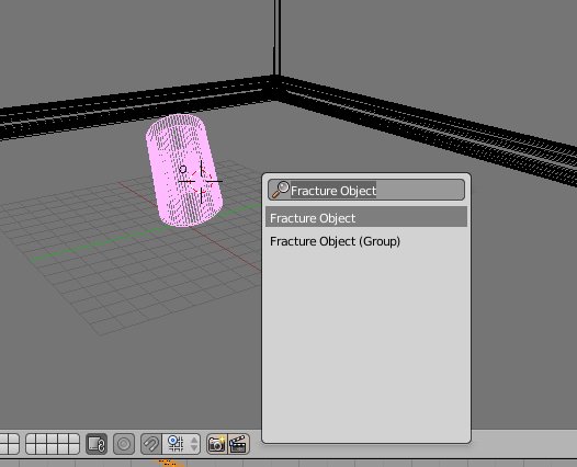 Austere Grim's Blender Tutorials: Fracture Tools - Animation Tip