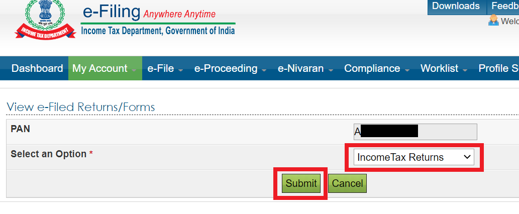 How to check income tax return status online?