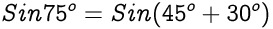Math Principles: Trigonometric Functions - 15, 75 Degrees