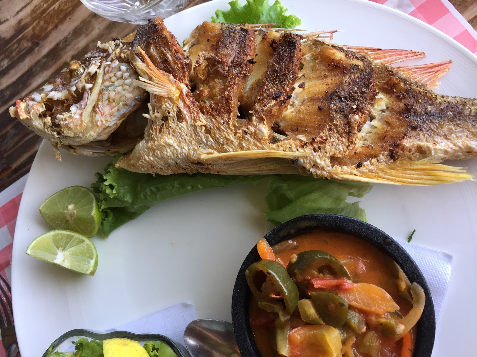 Deb's Days: Red Snapper Restaurant in Limon, Costa Rica