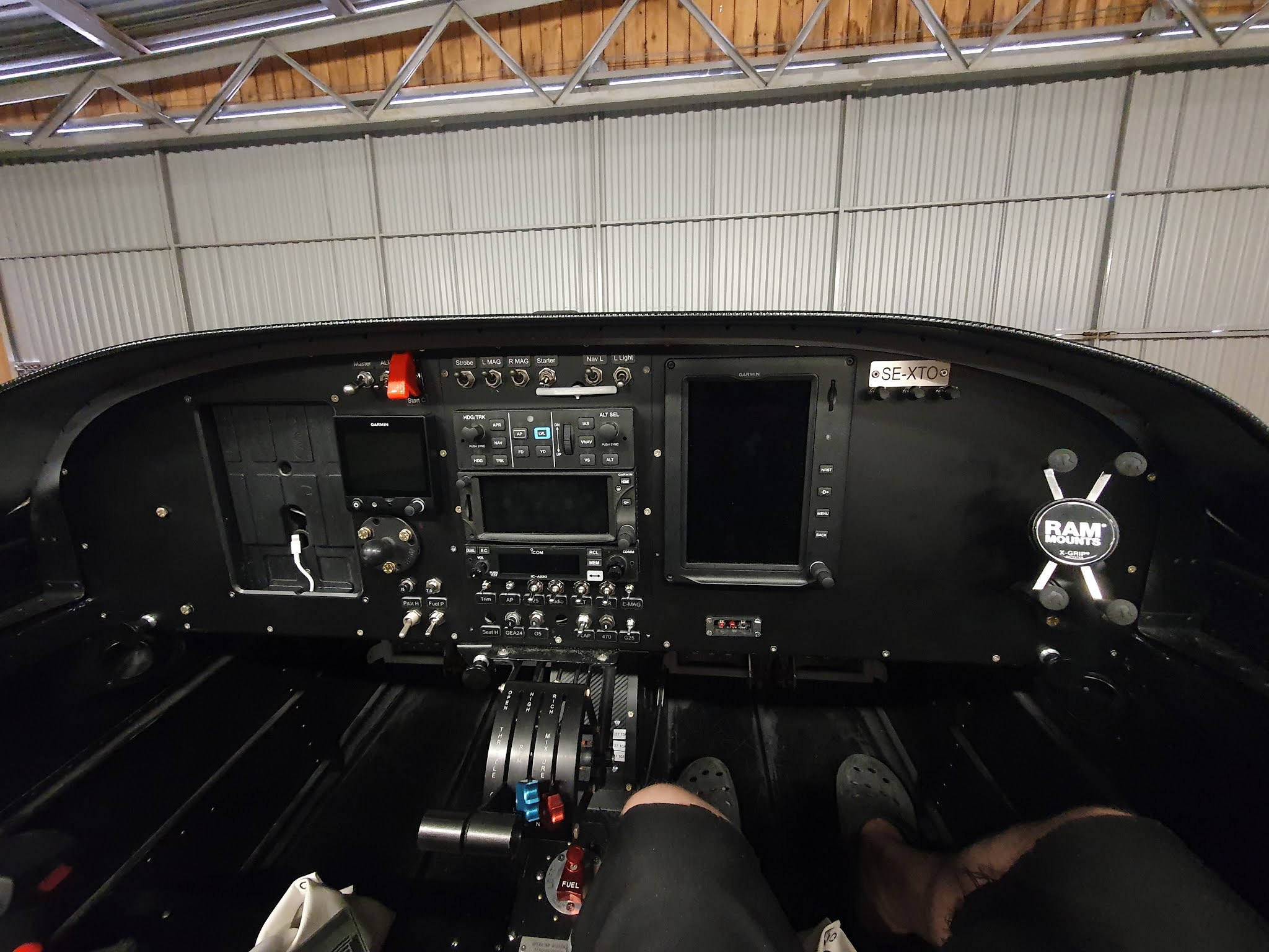 The building of a Vans RV-14: Panel version 3, mandatory extra annual ...