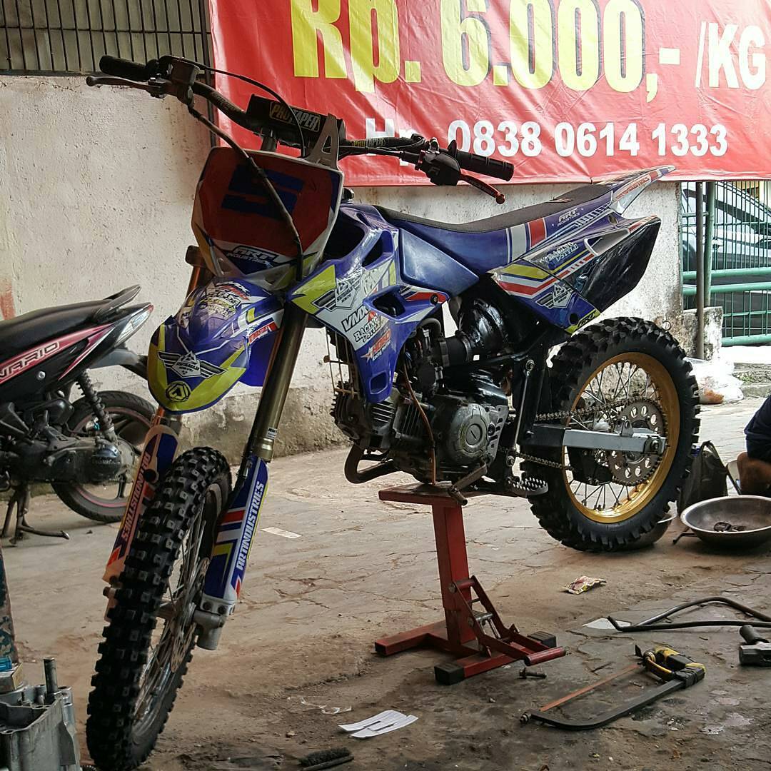 Bebek Modif Jupiter Z grasstrack Ala Motor Cross Terbaru Keren - Motor ...