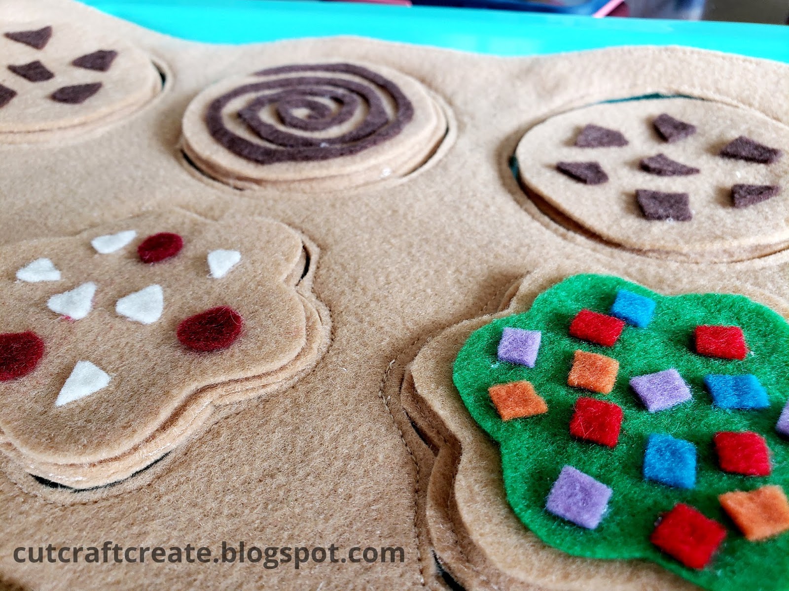 Cut, Craft, Create: DIY Felt Cookie Decorating Set