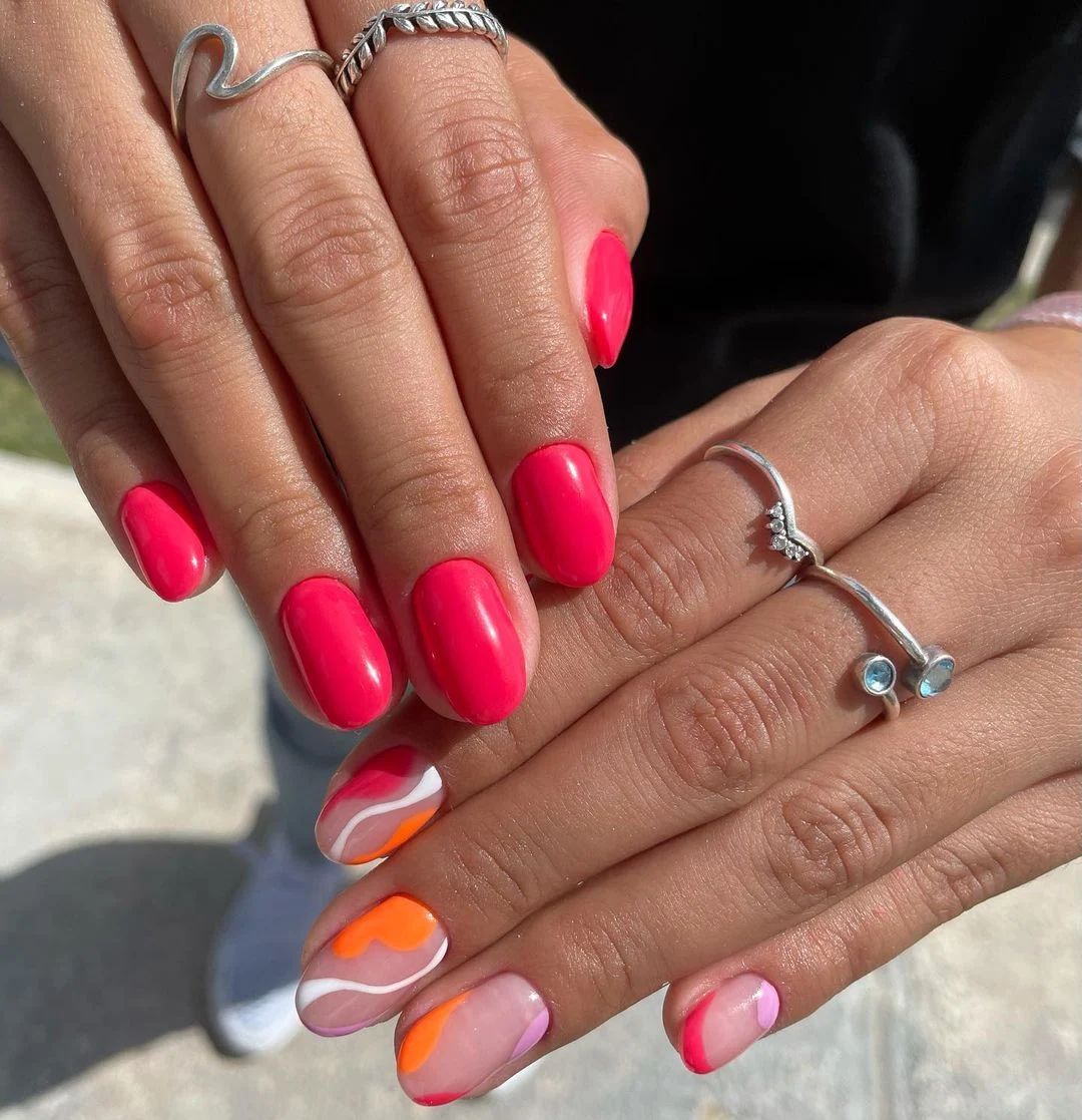 100 Trending summer nail colors and designs for 2021. | Melody Jacob