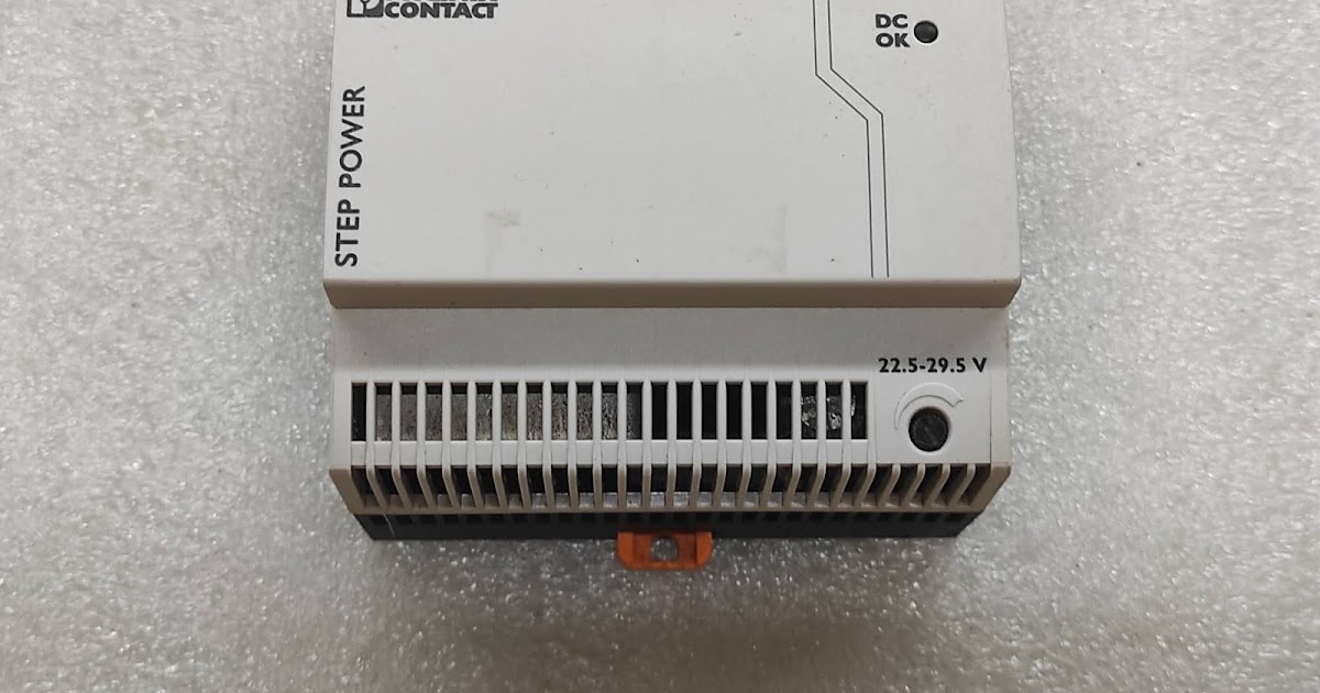PHOENIX CONTACT STEP-PS/1AC/24DC/4.2 POWER SUPPLY 2868664 24VDC 4.2A