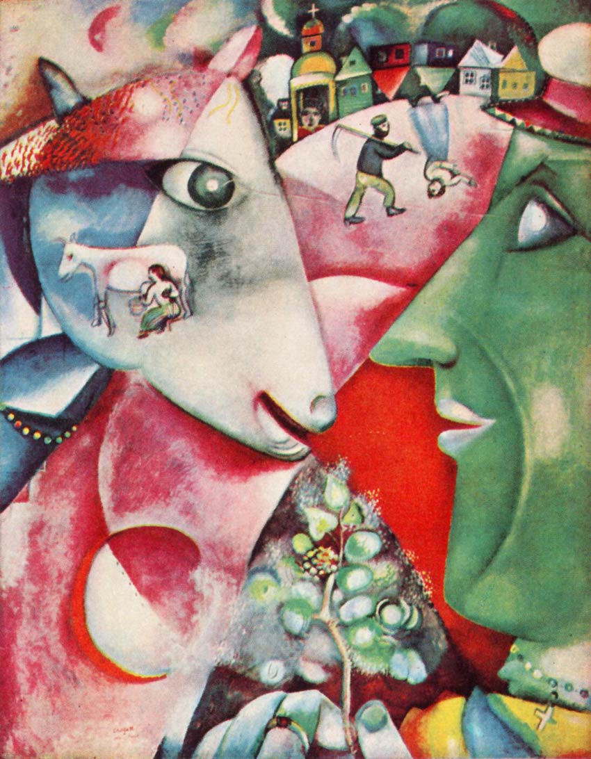 Tales from the Traveling Art Teacher!: I and the Village: Marc Chagall ...