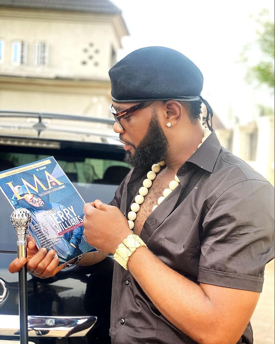 Meanwhile, Nollywood actor, Jerry Williams first Magazine Cover is on ...